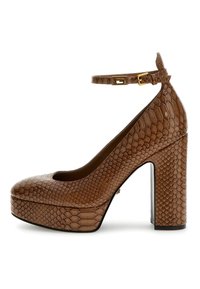 Guess TEMIS - Escarpins à talons hauts - marrone/marron - ZALANDO.FR