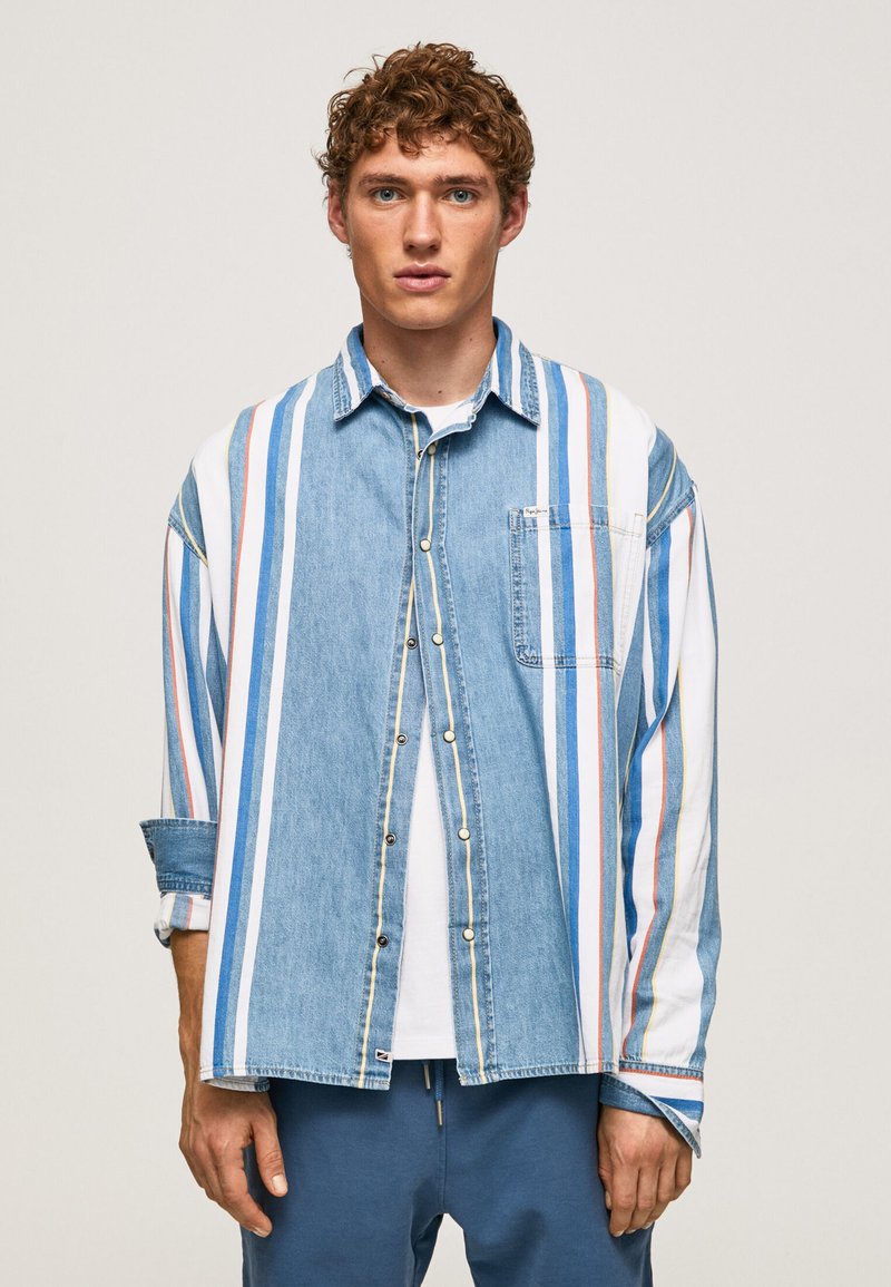 Pepe Jeans DEVON - Hemd - blue denim - Zalando.ch