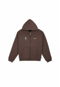 GOODBOIS G-STONE - Sweatjacke - stone/dunkelbraun - Zalando.de