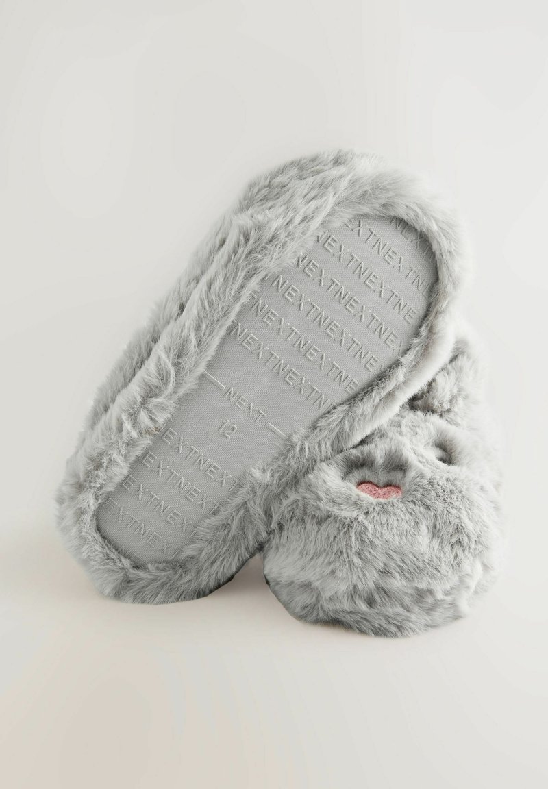 Next REGULAR FIT - CHARACTER - Tofflor & inneskor - grey bunny/grå ...