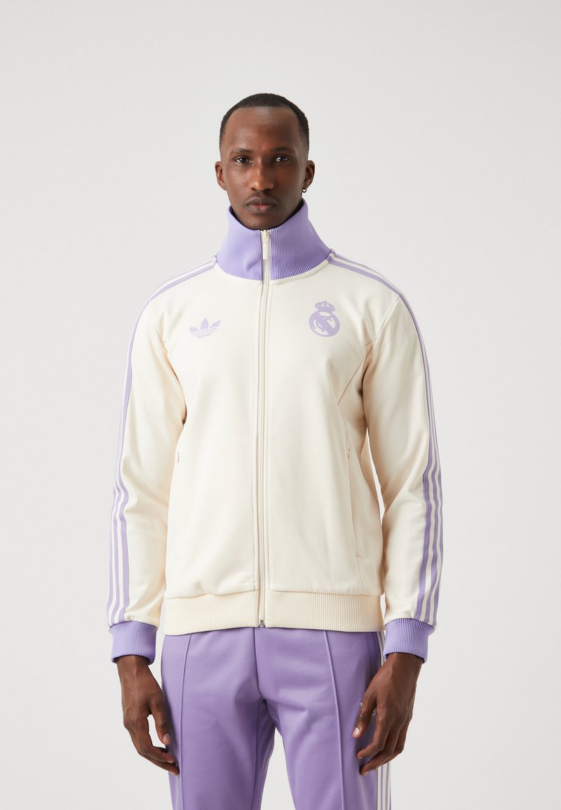 adidas Originals REAL MADRID BECKENBAUER - Trainingsjacke - white/magic ...