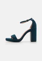 Anna Field Sandale cu platformă - teal/acvamarin - Zalando.ro