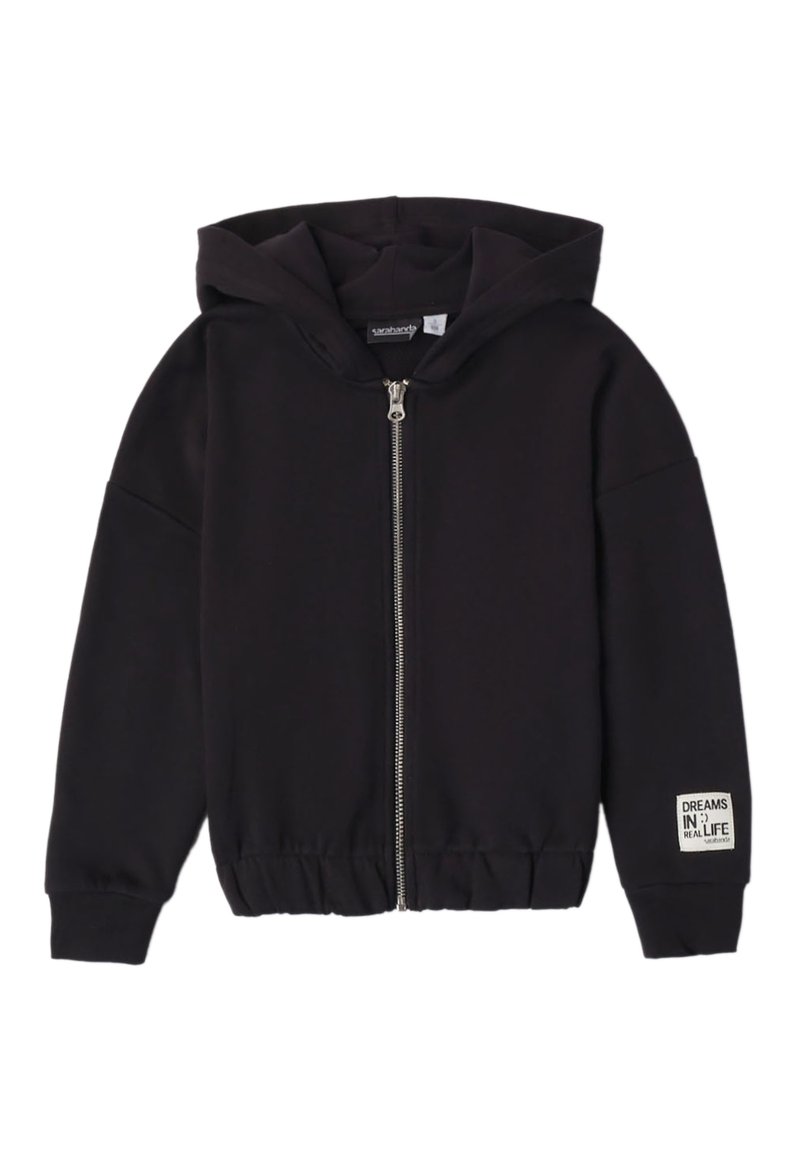 Sarabanda MIT REISSVERSCHLUSS - Zip-up sweatshirt - schwarz/black ...