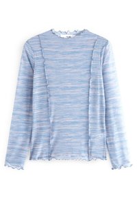 Next LONG SLEEVE MESH TOP - Pitkähihainen paita - blue space dye ...