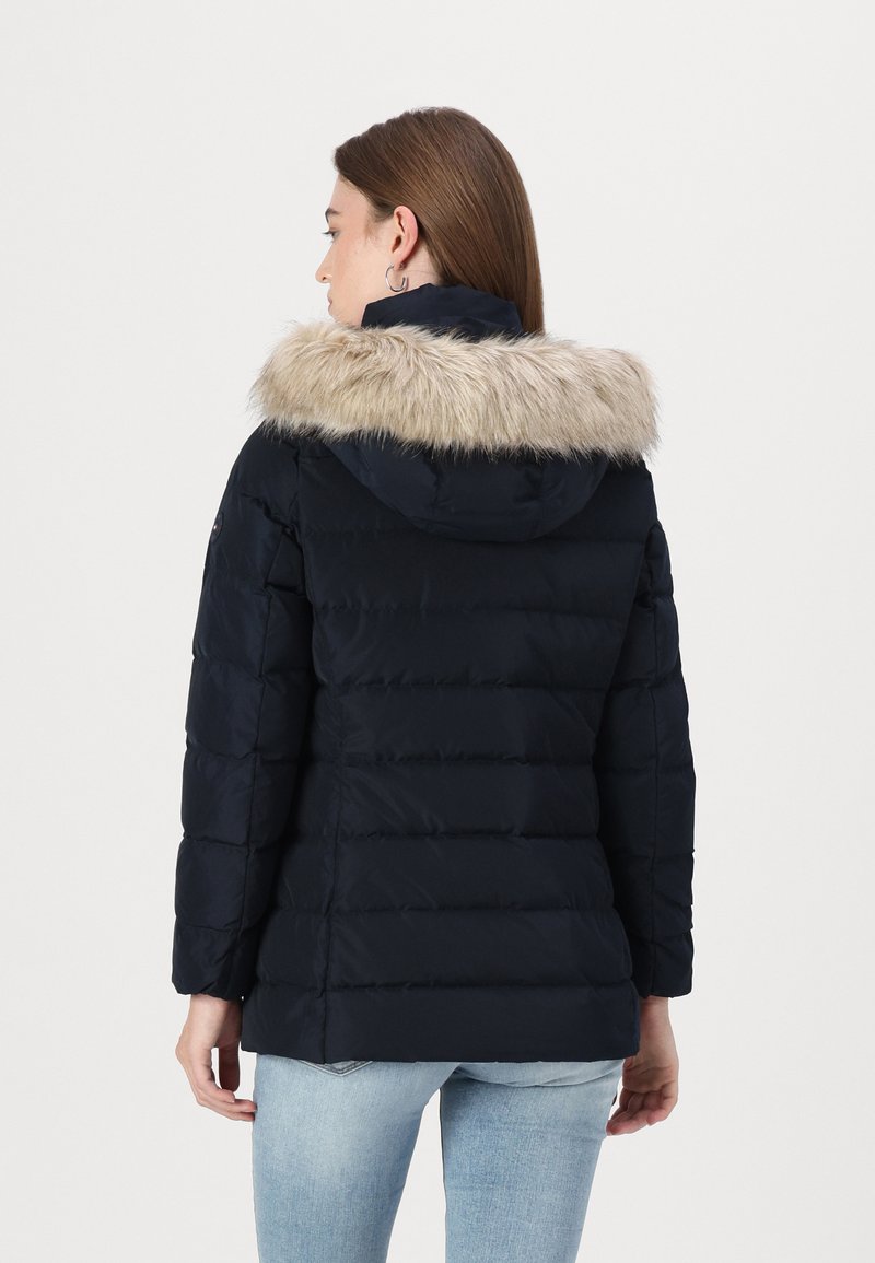 Tommy Hilfiger HERITAGE TYRA JACKET - Jachetă cu puf - desert sky/bleumarin - Zalando.ro