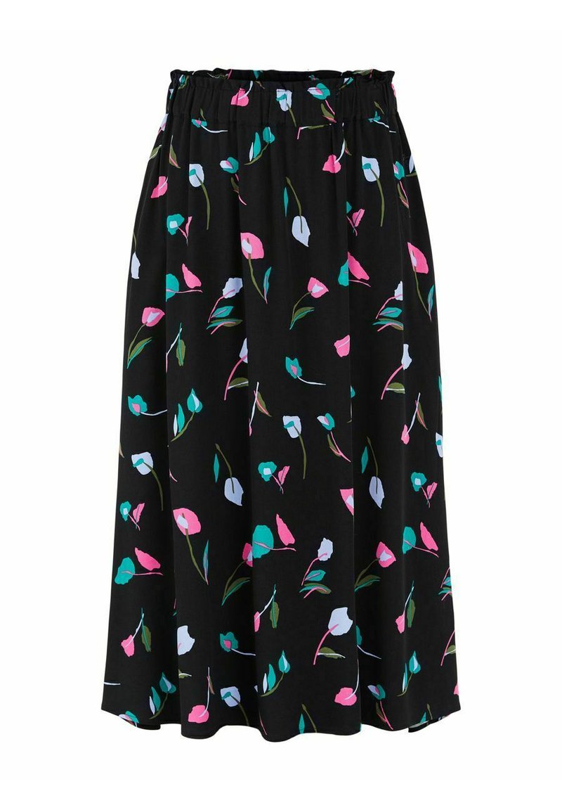 YAS A-line skirt - black - Zalando.de