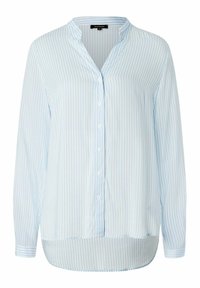 More & More FLIEÃ ENDE STREIFEN - Button-down blouse - hellblau/light ...
