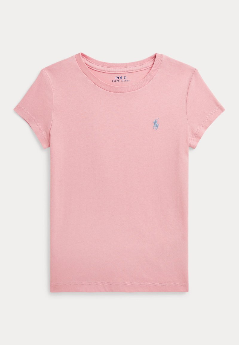Polo Ralph Lauren COTTON JERSEY CREWNECK TEE - T-shirt basic - tickled pink/fuxia - Zalando.it