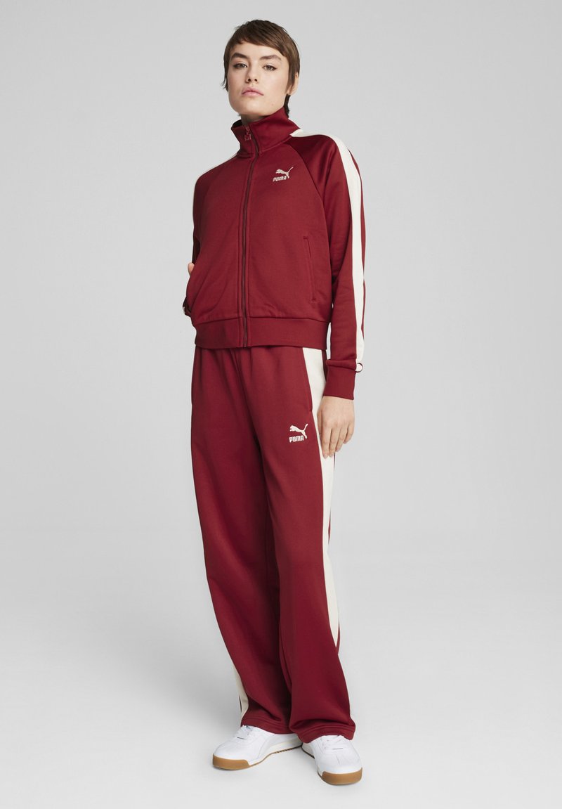 Puma ICONIC - Giacca sportiva - intense red/rosso scuro - Zalando.it