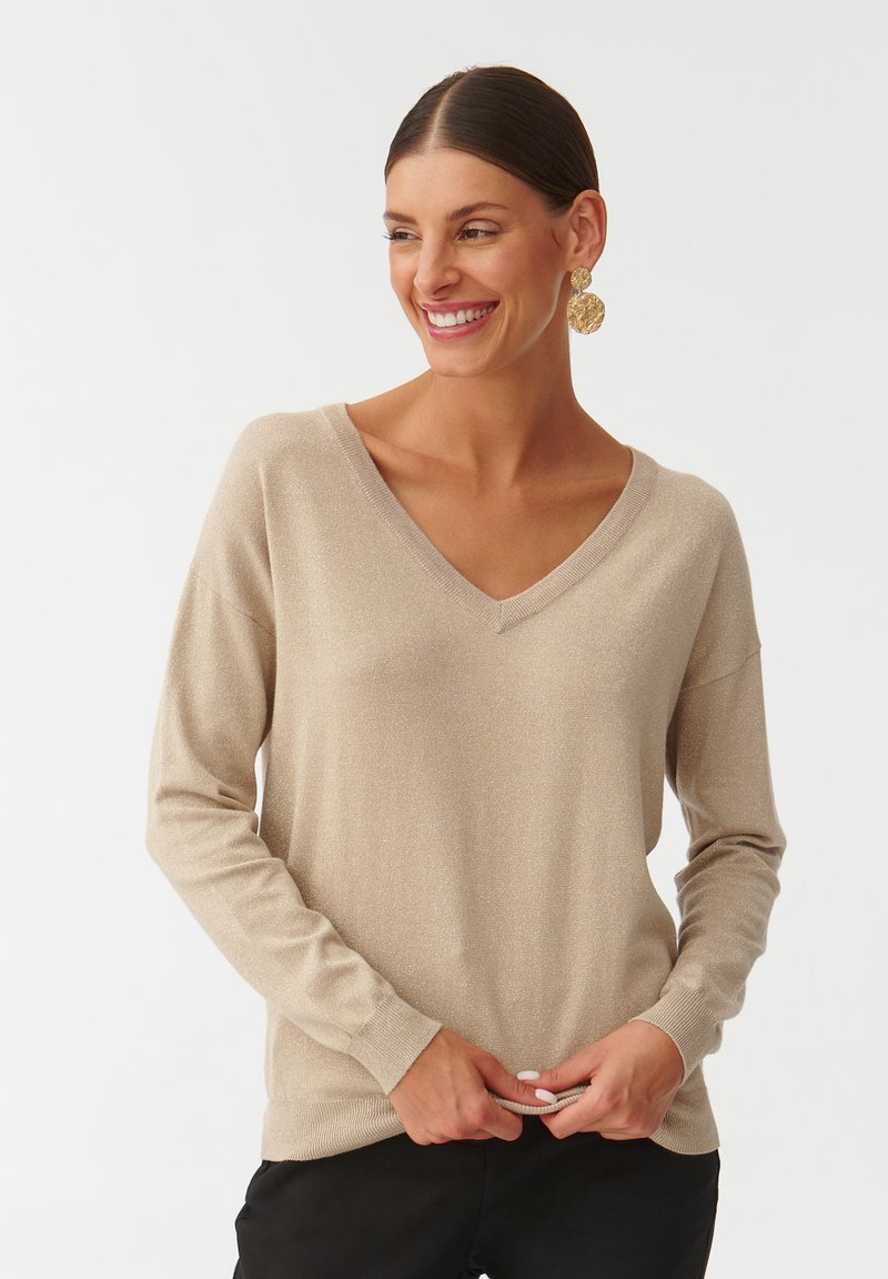 TATUUM KOZMA - Jumper - gold/gold-coloured - Zalando.ie