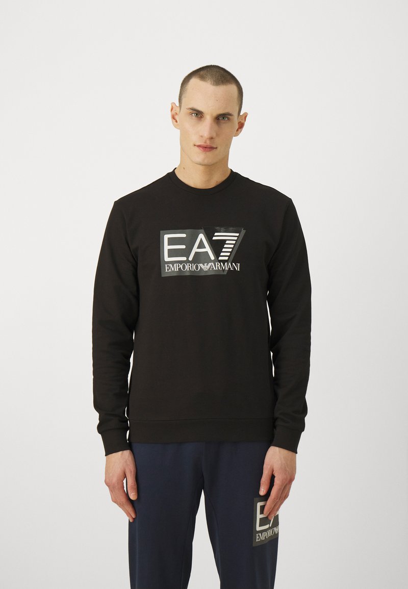EA7 Emporio Armani Sweatshirt - nero/svart - Zalando.no