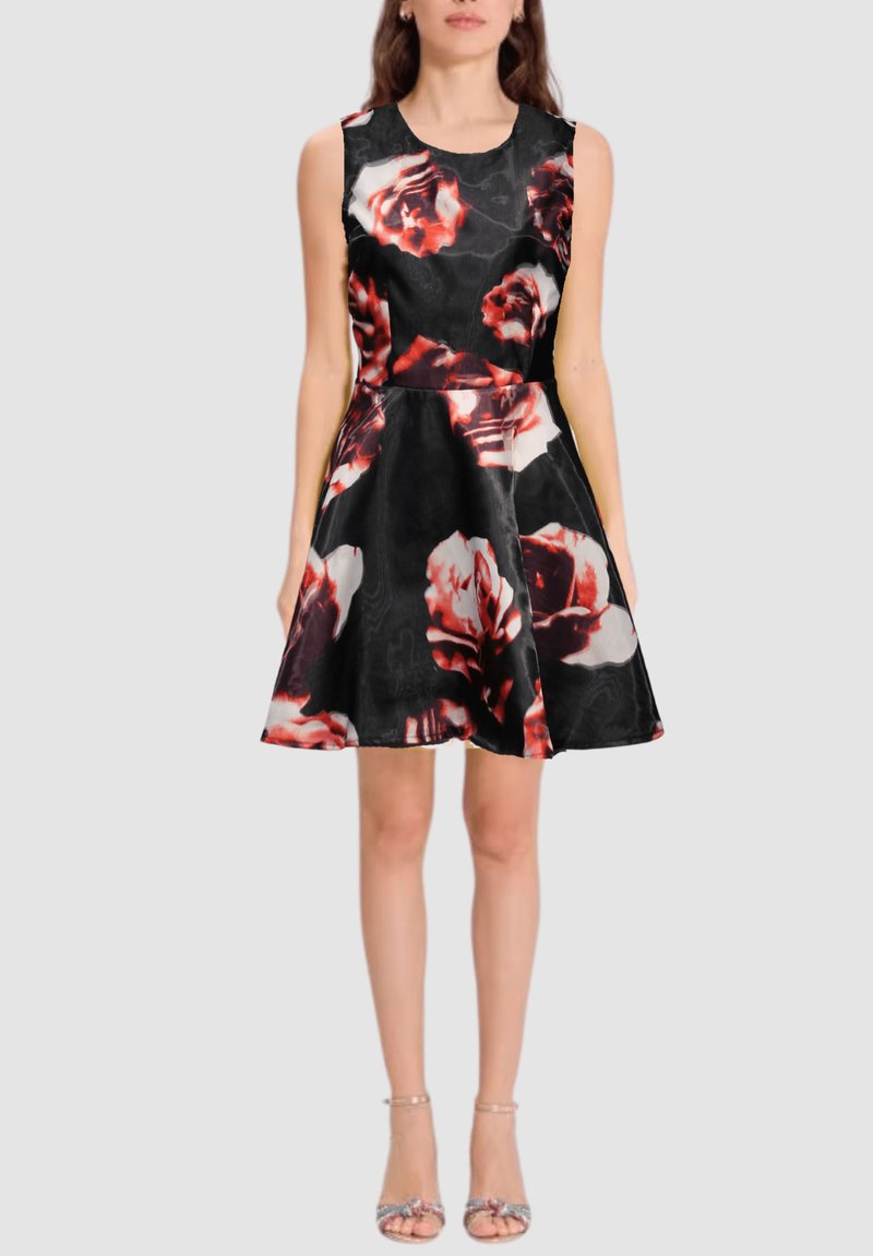 ANANY ESTAMPADO CON VUELO - Vestido informal - black/negro - Zalando.es