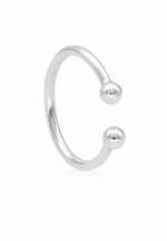 San Saru GENDON - Ring - silver coloured/silberfarben - Zalando.de