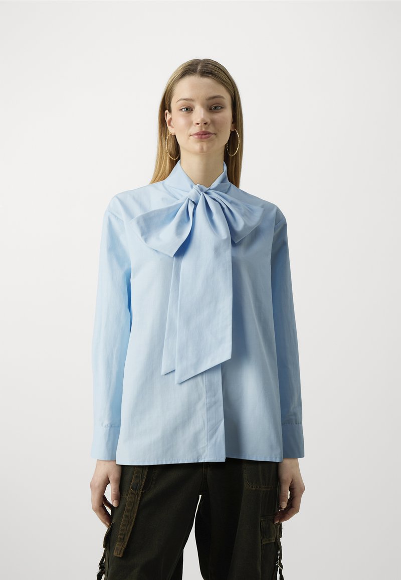 YAS YASSIGGA - Button-down blouse - clear sky/light blue - Zalando.ie