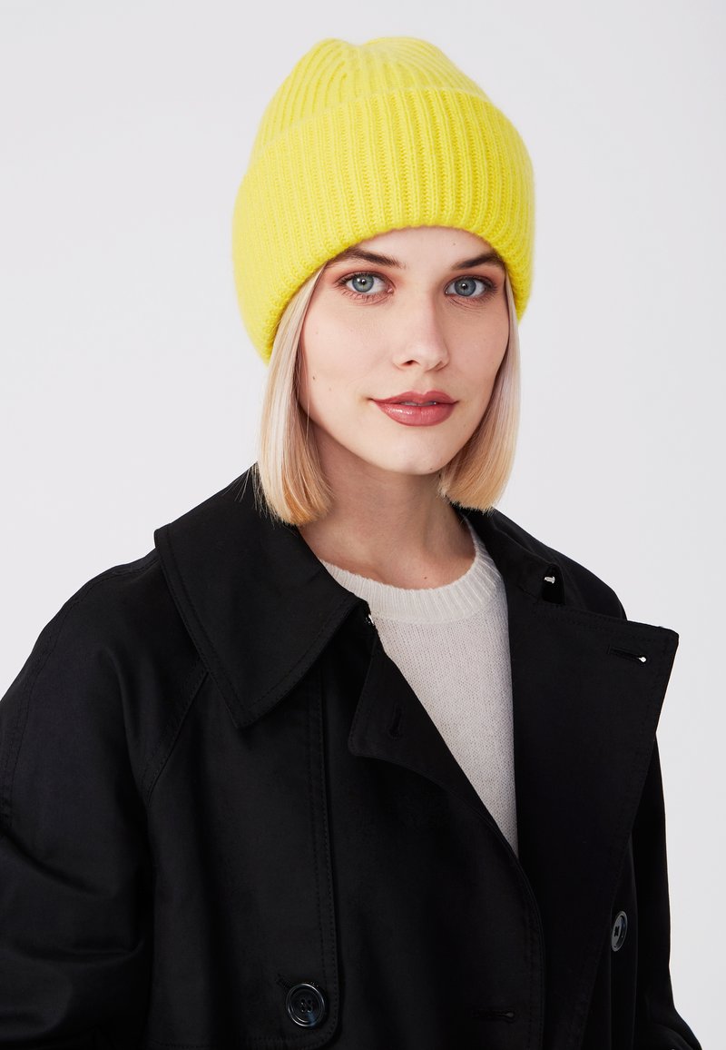 Style Republic CHUNKY - Bonnet - solar yellow/jaune - ZALANDO.FR