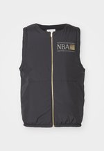Nike Performance NBA CLUB VEST - Waistcoat - black/summit white ...