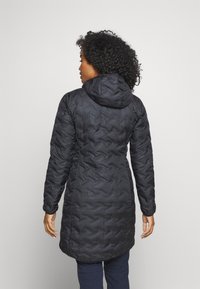Columbia DELTA RIDGE™ LONG JACKET - Abrigo de plumas - black/negro ...
