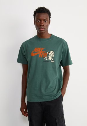 HUF STREET KNOWLEDGE - T-shirt con stampa - pine/verde bosco - Zalando.it