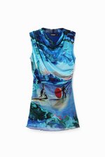 Desigual MER LACROIX - Robe fourreau - turquoise/bleu - ZALANDO.BE