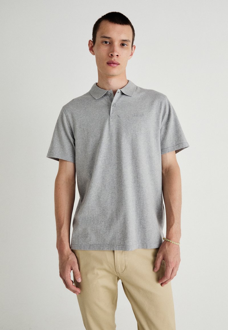 Levi's® AUTHENTIC - Polo - mid tone grey heather/grigio - Zalando.it