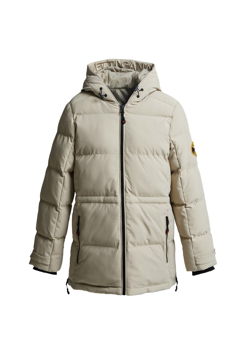Zavetti Canada Žieminis paltas - pure cashmere/Neutrali rusva spalva ...