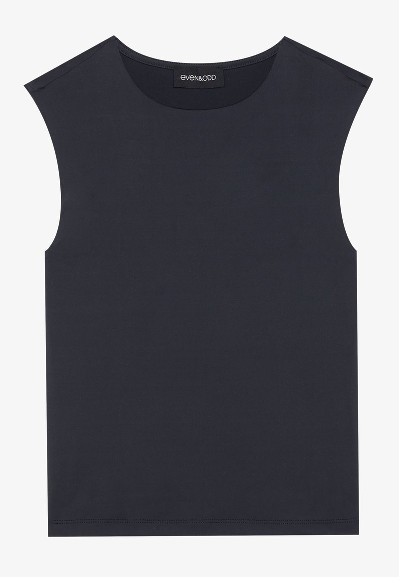 Even&Odd CROPPED TANKTOP IN POLYAMIDE MIX - Top - black/nero - Zalando.it