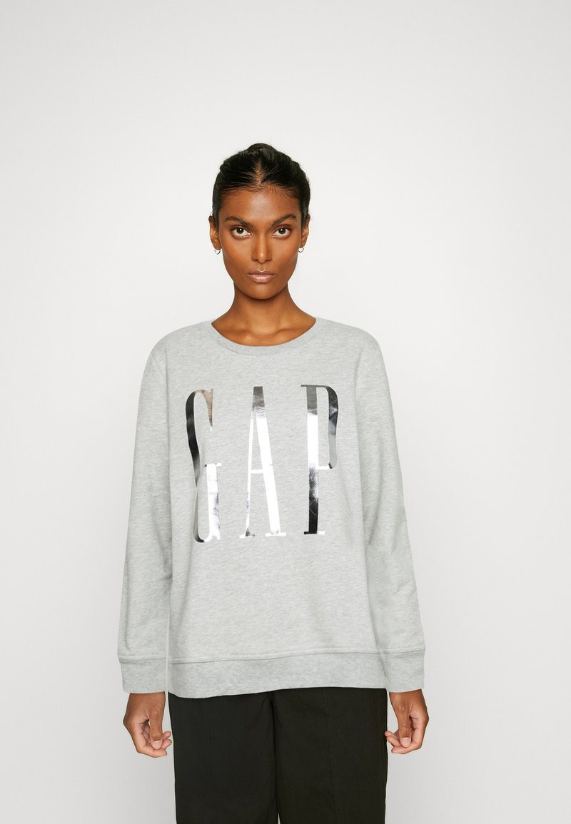 GAP CREW - Sweatshirt - light heather grey/gris clair chiné - ZALANDO.BE