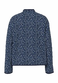 Pieces PCRIKKE QUILTED - Light jacket - navy blue/mottled blue - Zalando