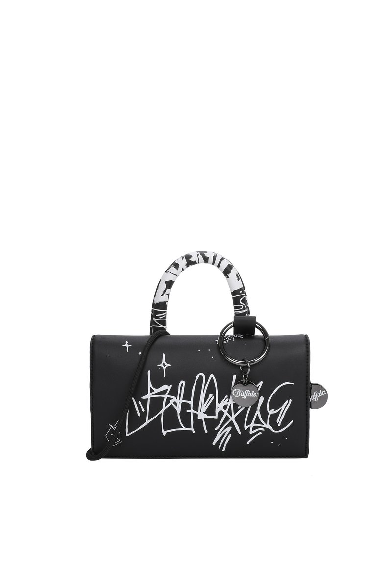 Buffalo ON STRING - Sac bandoulière - graffiti/noir - ZALANDO.FR