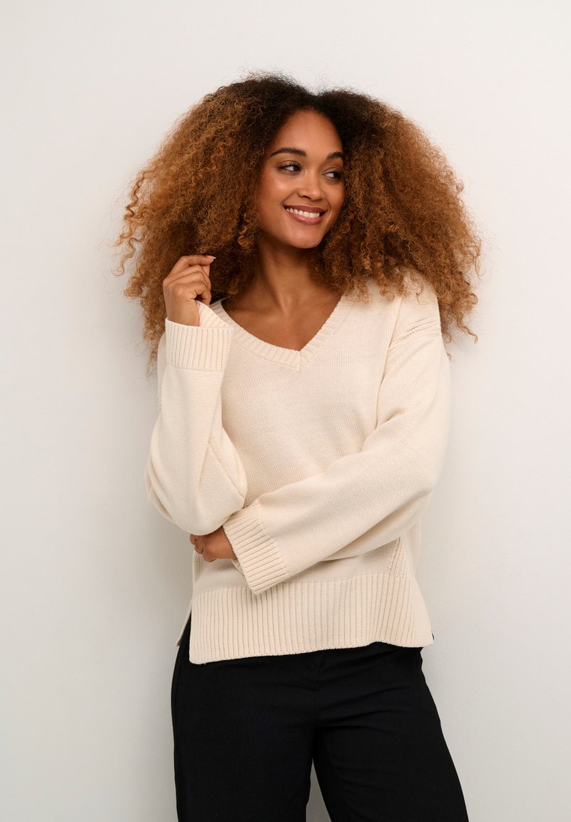 Cream - Sweter/mleczny - Zalando.pl