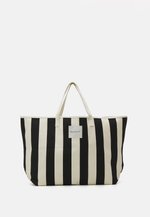 GANT STRIPED BEACH BAG - Bolso shopping - black/negro - Zalando.es
