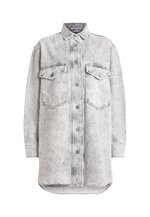 AllSaints SHACKET DRESS - Robe en jean - snow grey/gris - ZALANDO.FR