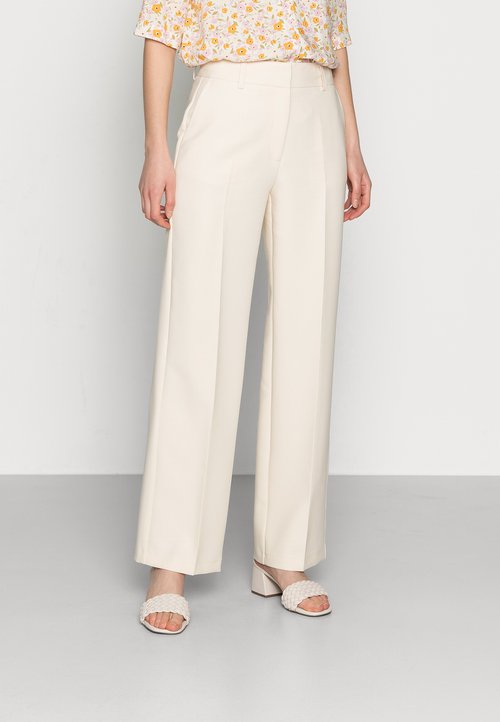 Object OBJLISA MW WIDE NOOS - Stoffhose - sandshell/beige - Zalando.ch