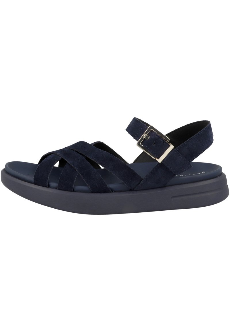 Geox D XAND 2S - Sandals - navy/dark blue - Zalando