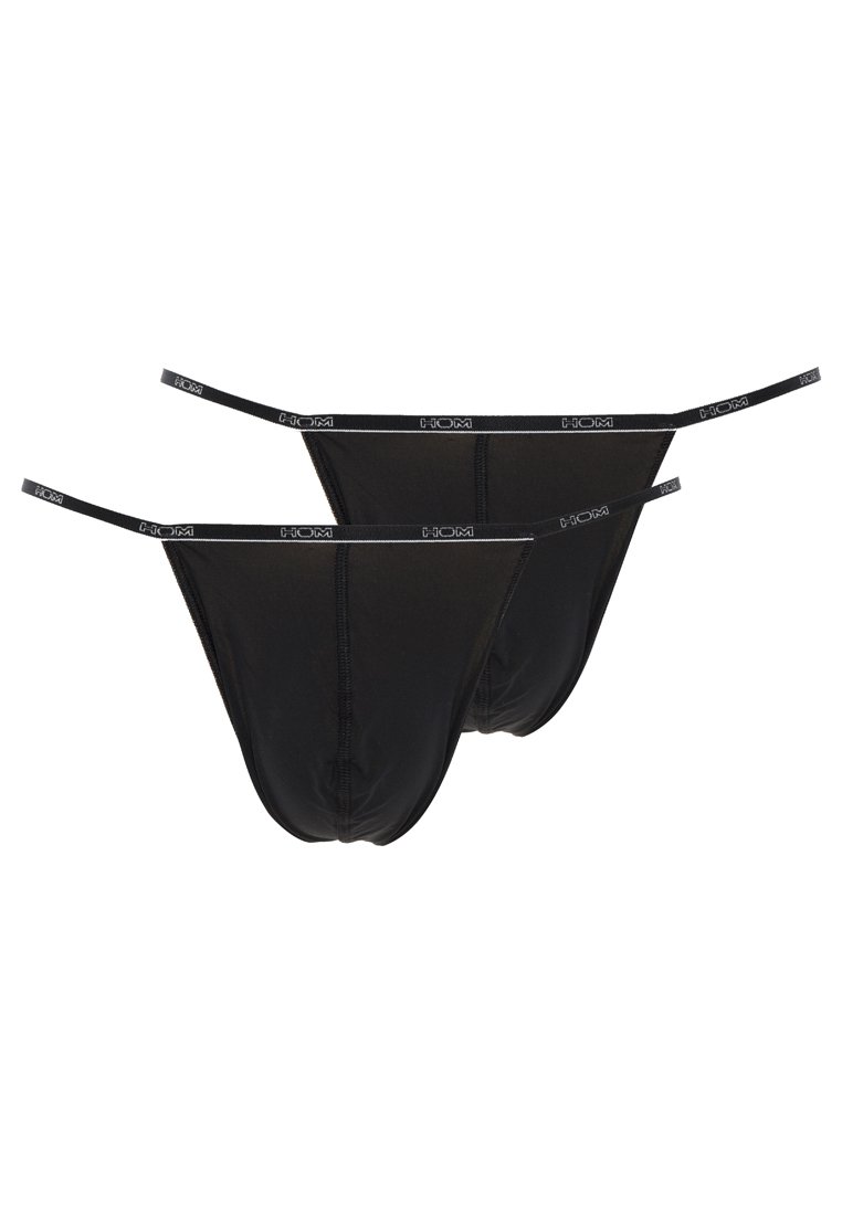 HOM PLUMES 2 PACK - Thong - black - Zalando.co.uk