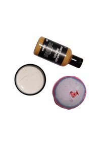LUSH BIG NIGHT IN - Bath and body set - pink, gold/pink - Zalando
