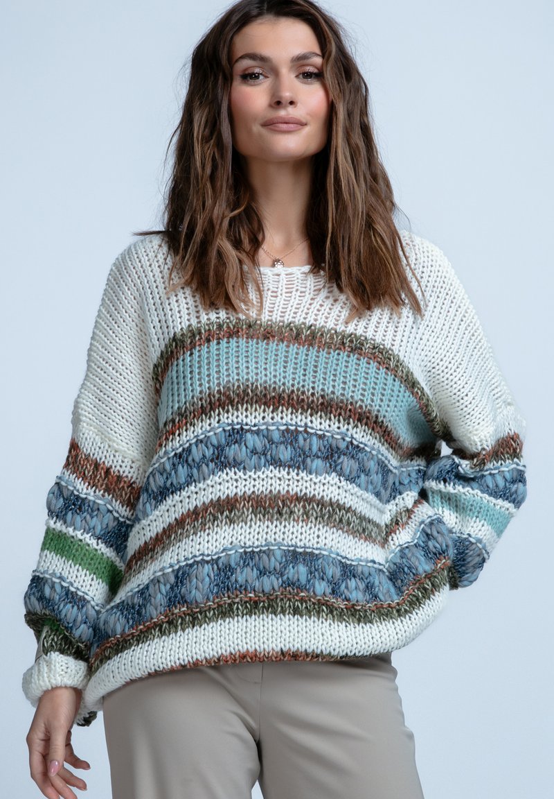 Fobya OVERSIZ - Sweter/niebieski - Zalando.pl