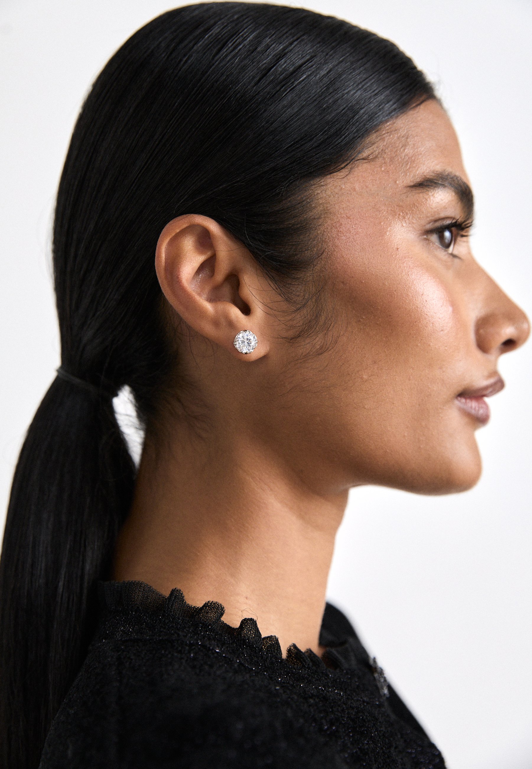 kate spade new york THAT SPARKLE ROUND EARRINGS Earrings silver coloured Zalando.ie