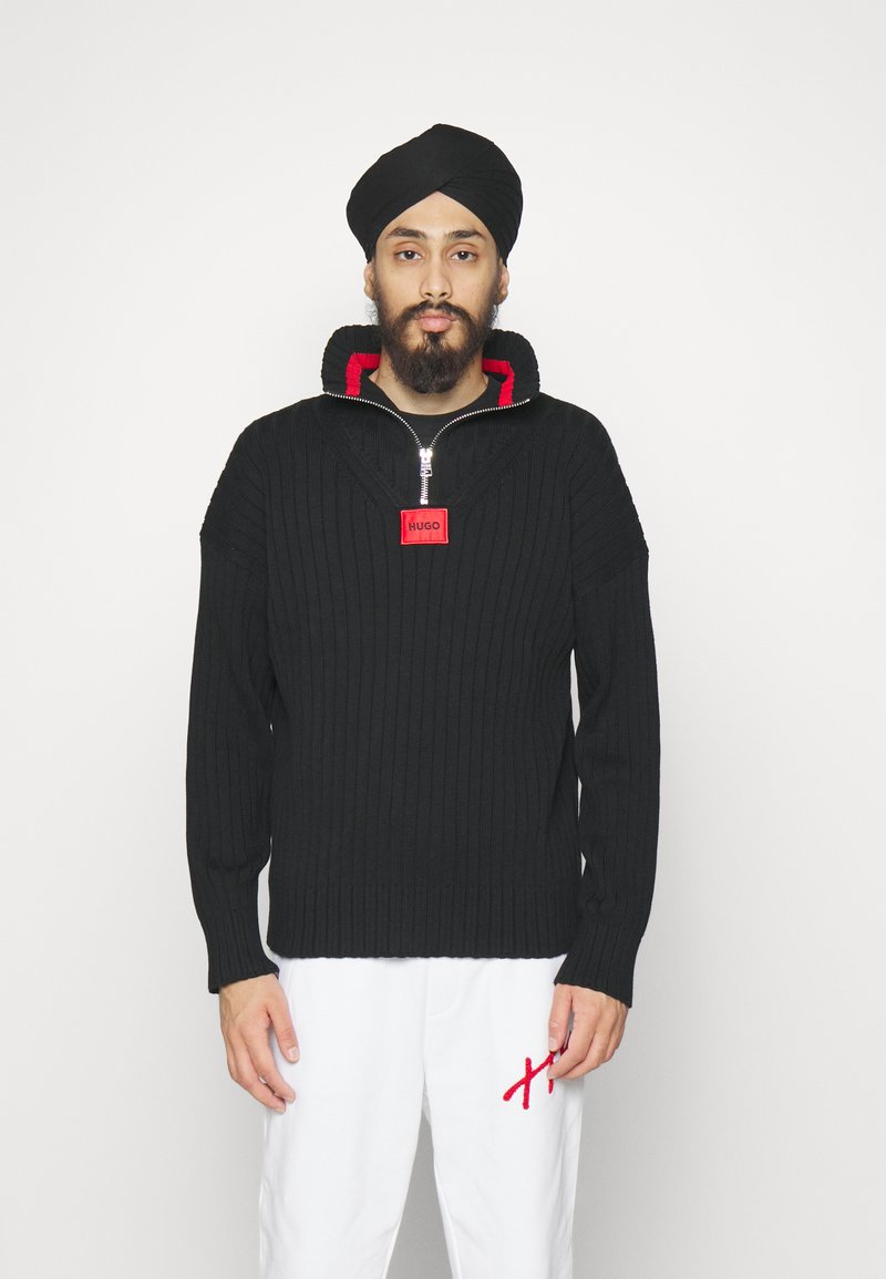 HUGO SIB - Jumper - black - Zalando