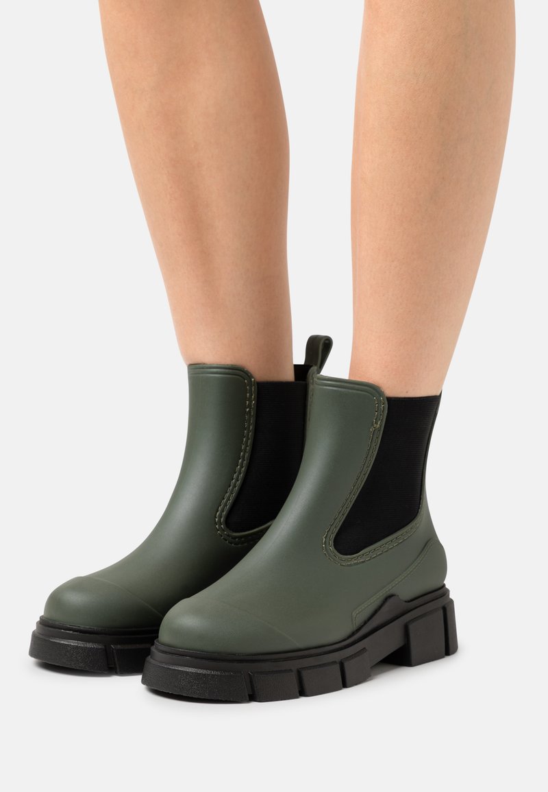 Rubi Shoes by Cotton On STORM RAIN BOOT - Wellies - khaki - Zalando.ie