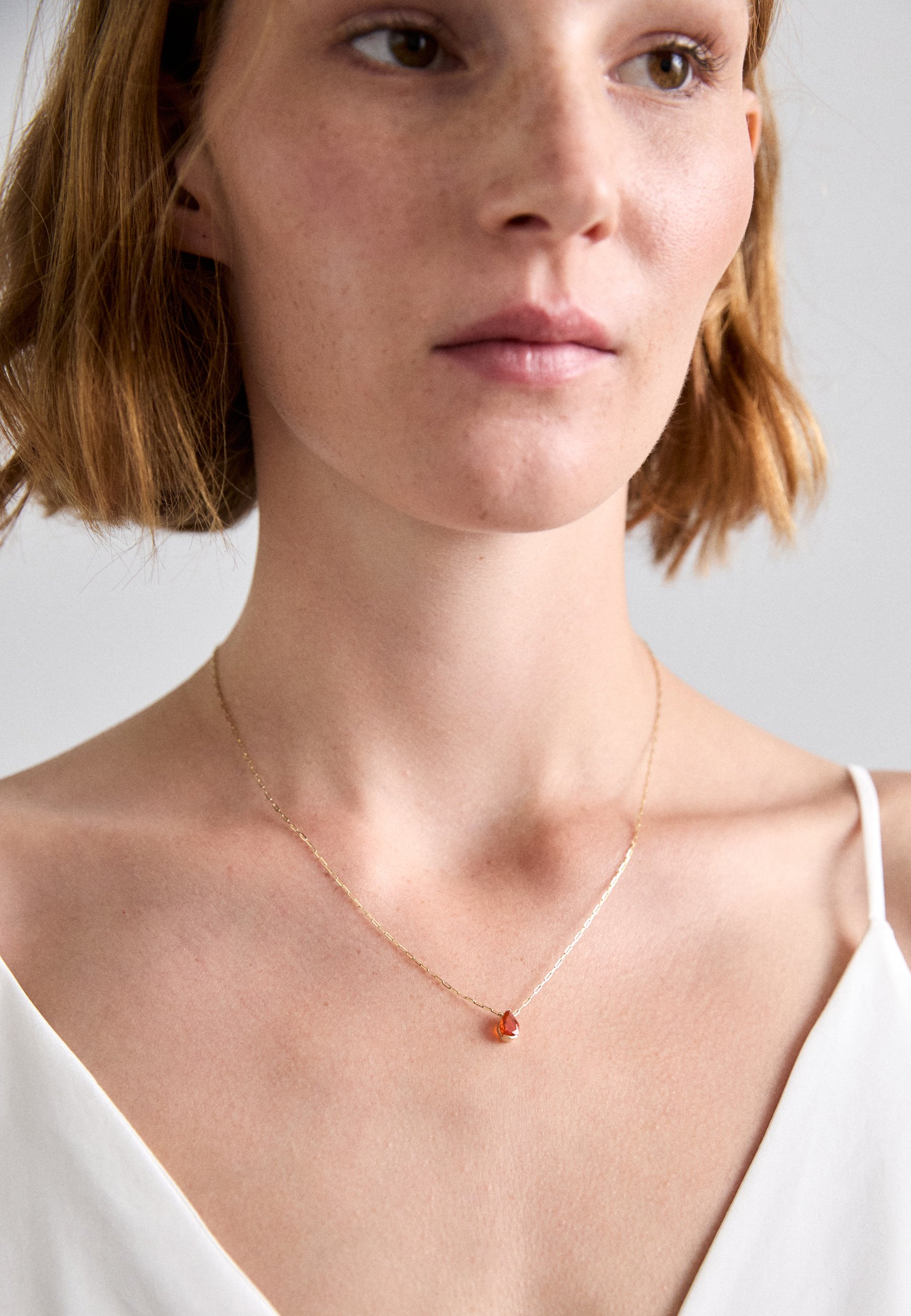 Opal teardrop necklace store
