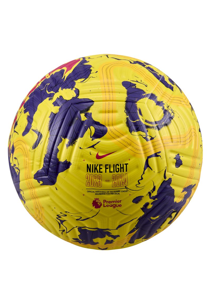 Nike Performance FLIGHT UNISEX - Football - yellow purple pink blast ...