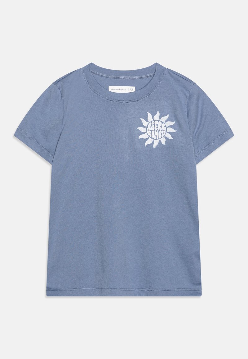 Abercrombie & Fitch VINTAGE SPORTY LOGO - T-Shirt print - blue/blau - Zalando.ch