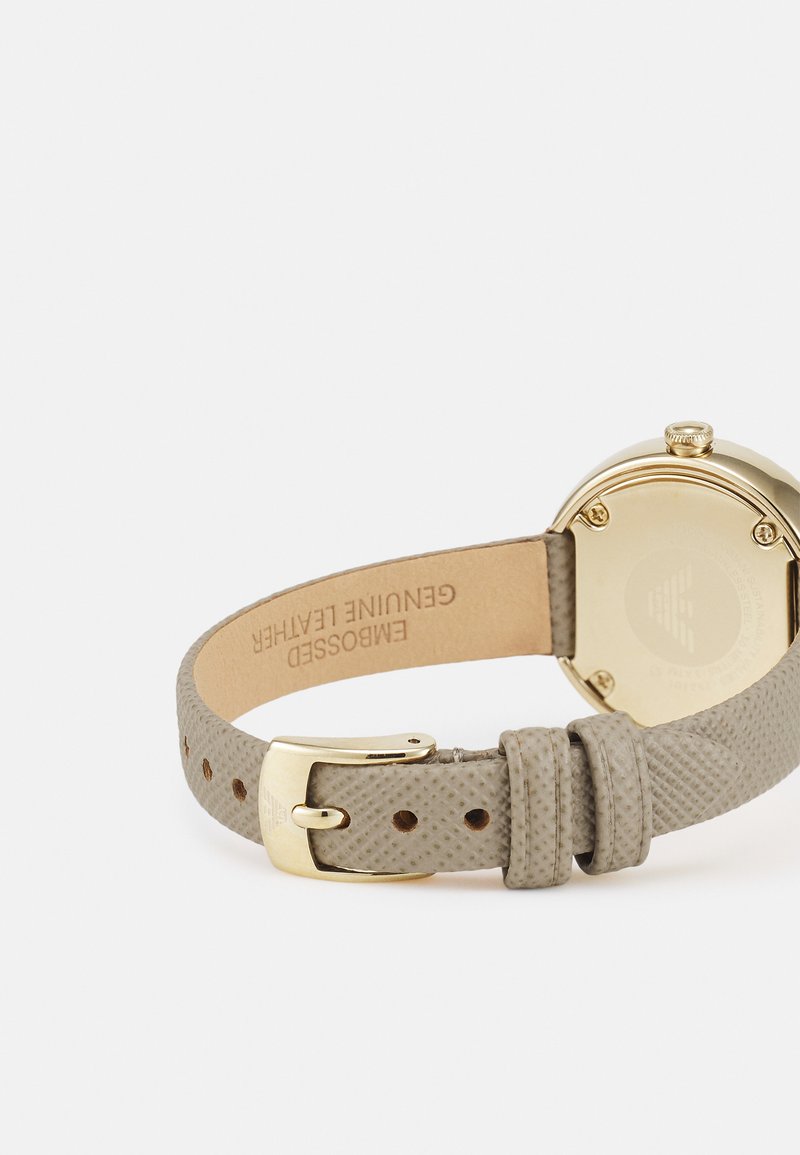 Emporio Armani Watch - light brown - Zalando.de