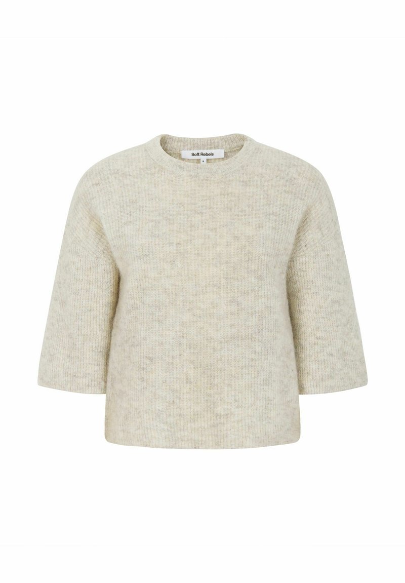 Soft Rebels HEMA - Jumper - pumice stone mélange/beige - Zalando