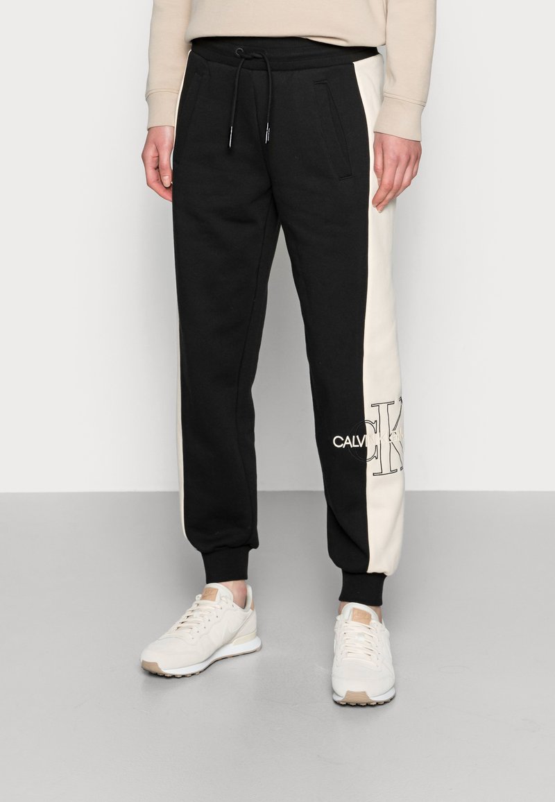 Calvin Klein Jeans Monogram Blocking Jog Pant Tracksuit Bottoms