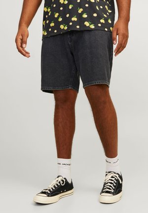 Threadbare THB BURT - Short en jean - black/denim noir - ZALANDO.FR