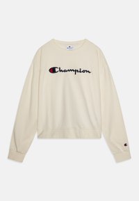 Champion ICONS WITH LARGE LOGO - Sweatshirt - beige - ZALANDO.FR