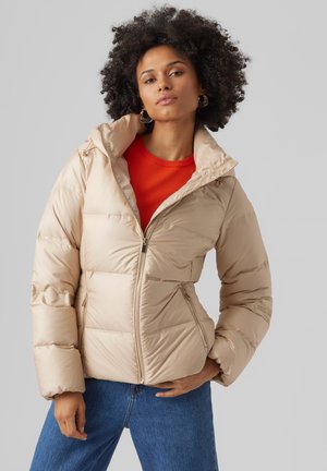 LELA INFLATABLE - Vinterjacka - ecru/beige - Zalando.se