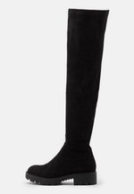 Buffalo MYRNA - Ilgaauliai batai virš kelių - black/juoda - Zalando.lt